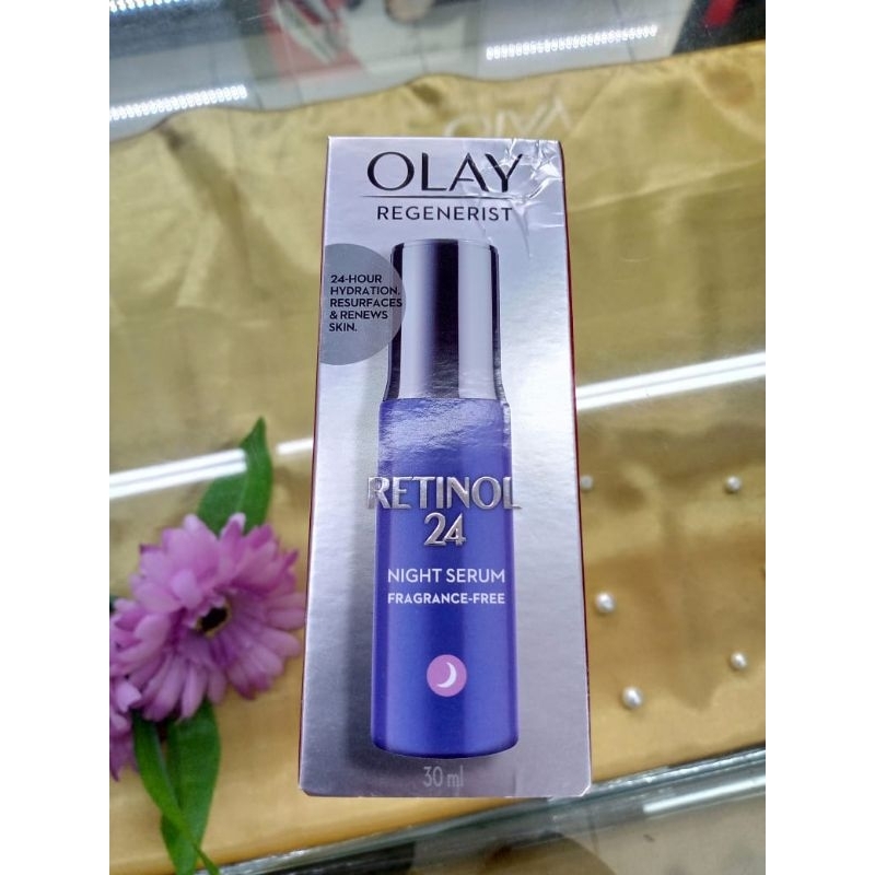 Jual OLAY RETINOL 24 SERUM 30ml(MINUS KARDUS PEYOK) | Shopee Indonesia