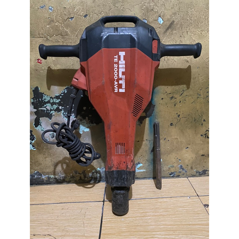 Jual Hilti Mesin Bobok / Breaker TE 2000 AVR Demolition Hammer Set | Shopee Indonesia