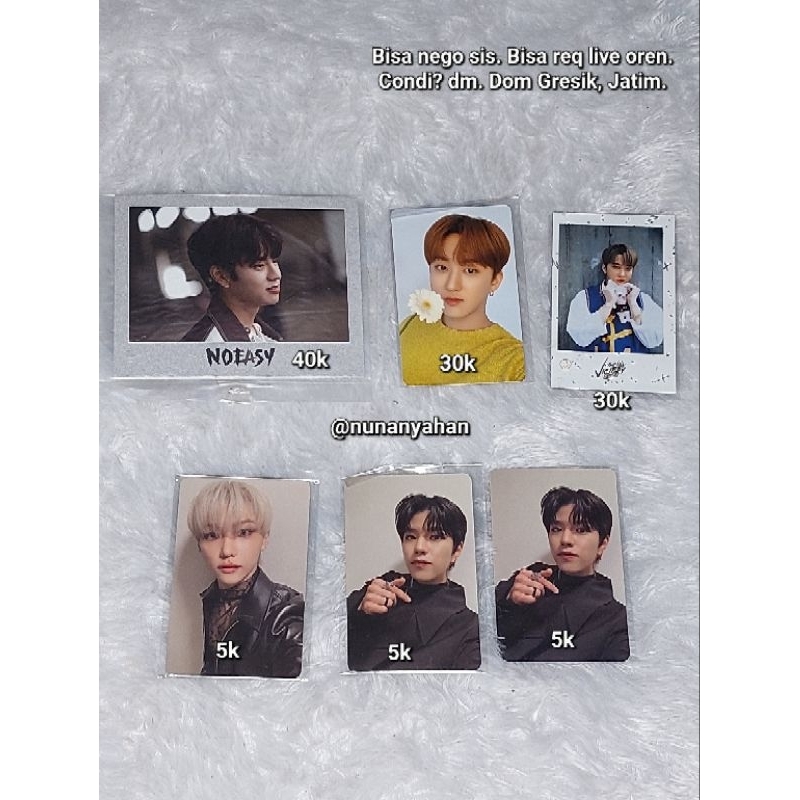 Jual PC Seungmin Synnara, Changbin R10 Nacific, Straykids Oddinary ...