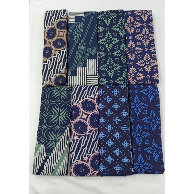 Jual BATIK CAP GARUTAN 2W BIRU NEVI / BIRU DONGKER | Shopee Indonesia