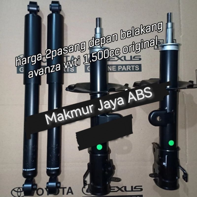Jual shockbreaker shock absorber toyota avanza lama vvti depan belakang ...
