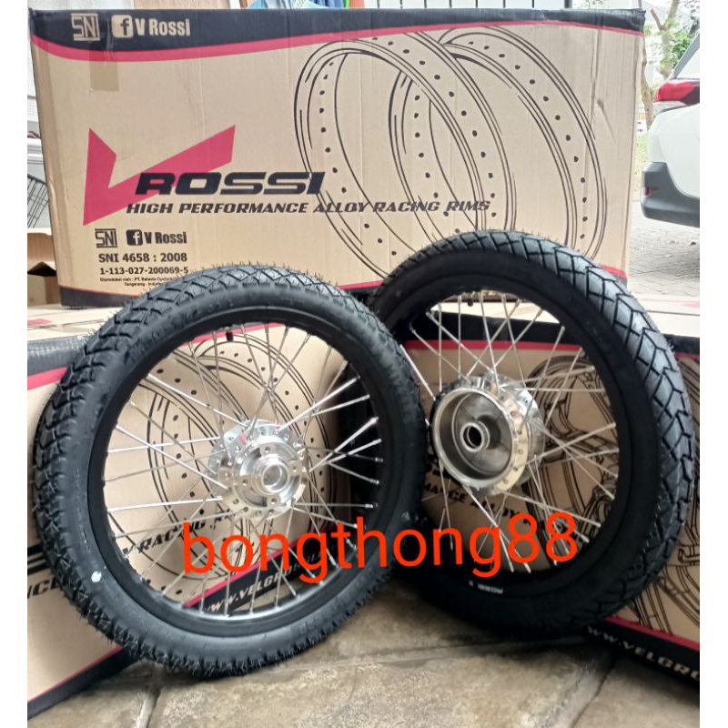 Jual Velg Set Rossi ring 18 160 185 215 RX King Rxz Rxking Sepaket ...