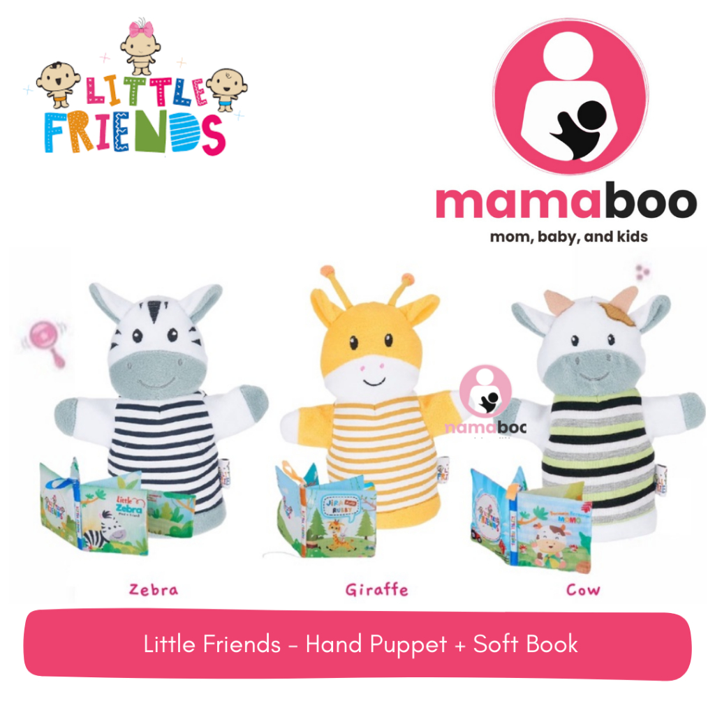 Jual Little Friends - Hand Puppet + Soft Book | Shopee Indonesia
