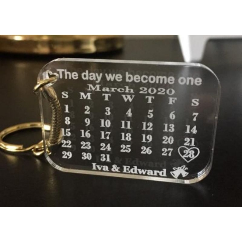 Jual Kalender | Ganci akrilik kalender | keychan kalender | Kalender ...