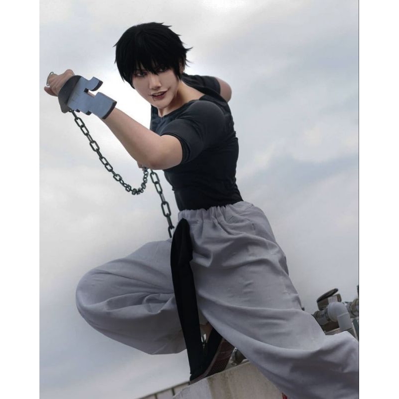 Jual PAKET COSPLAY TOJI FUSHIGURO / ANIME JUJUTSU KAISEN JJK | Shopee ...