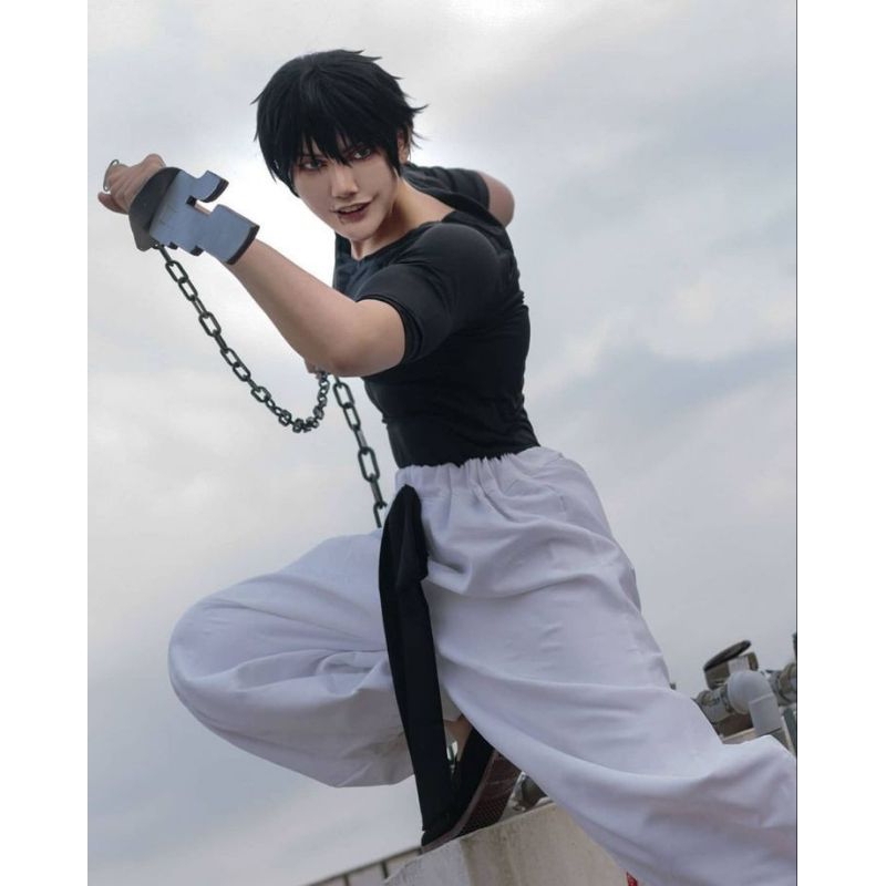 Jual PAKET COSPLAY TOJI FUSHIGURO ANIME JUJUTSU KAISEN JJK Shopee