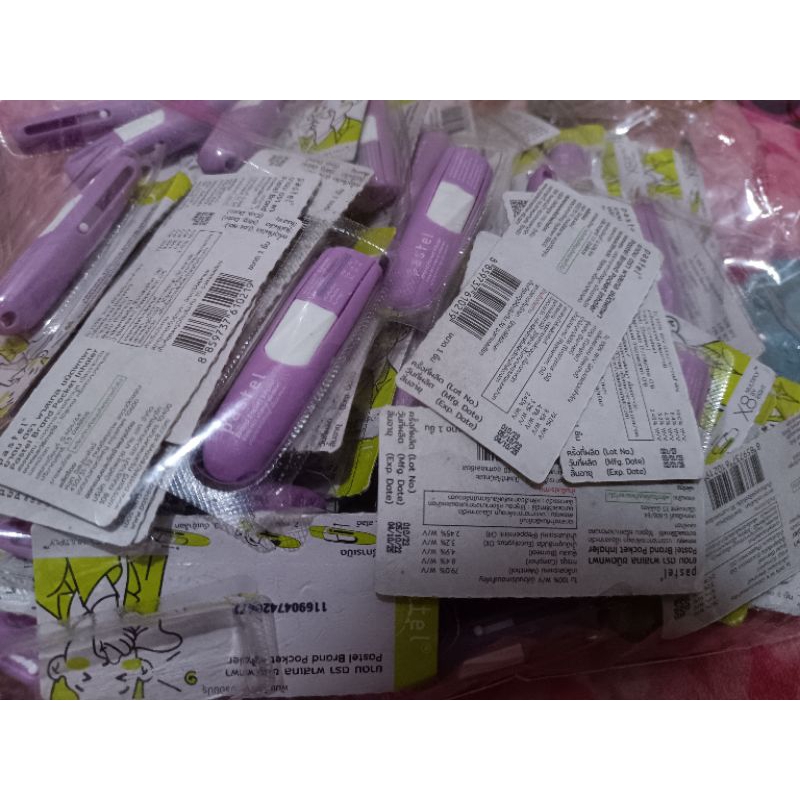 Jual READY jaemin ungu purple PASTEL INHALER ORIGINAL THAILAND aromatic ...