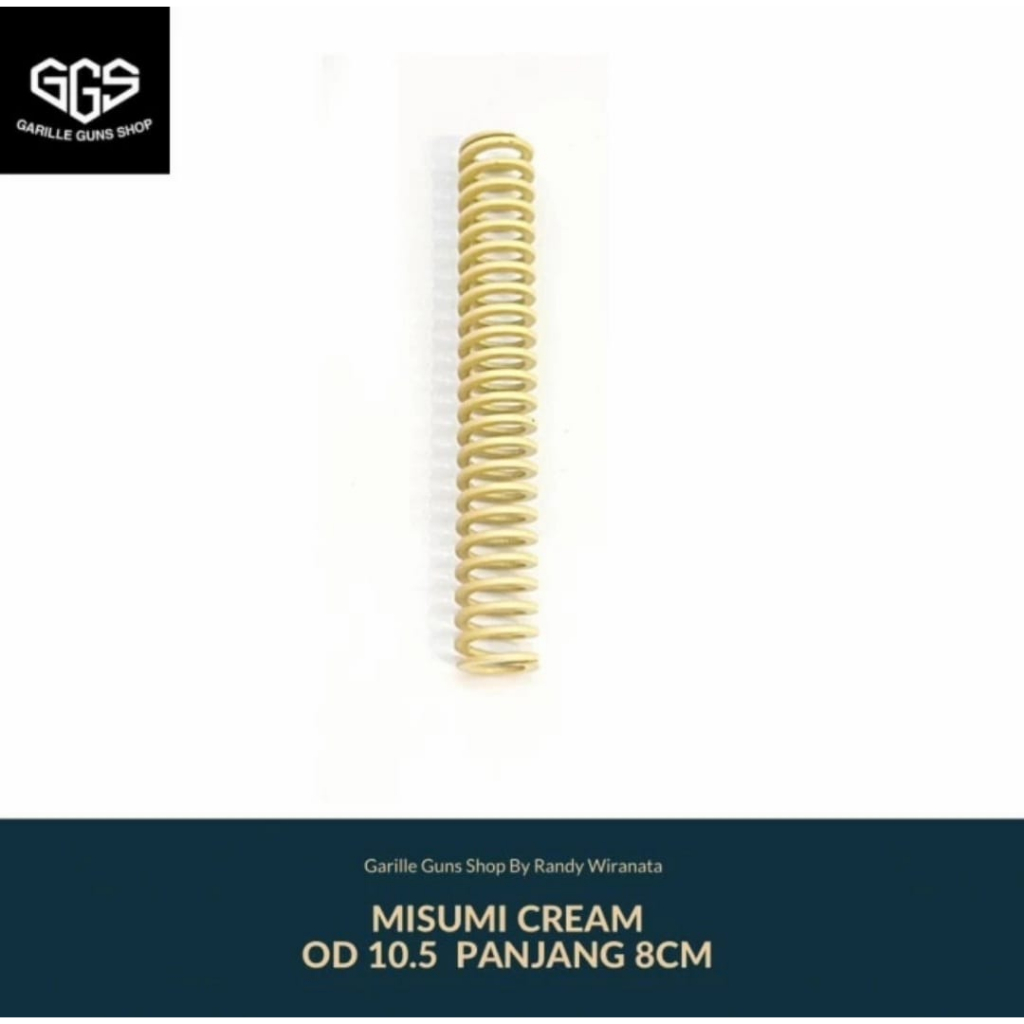Jual Per Misumi Cream Od 10.5mm Panjang 8cm I Misumi Japan | Shopee Indonesia