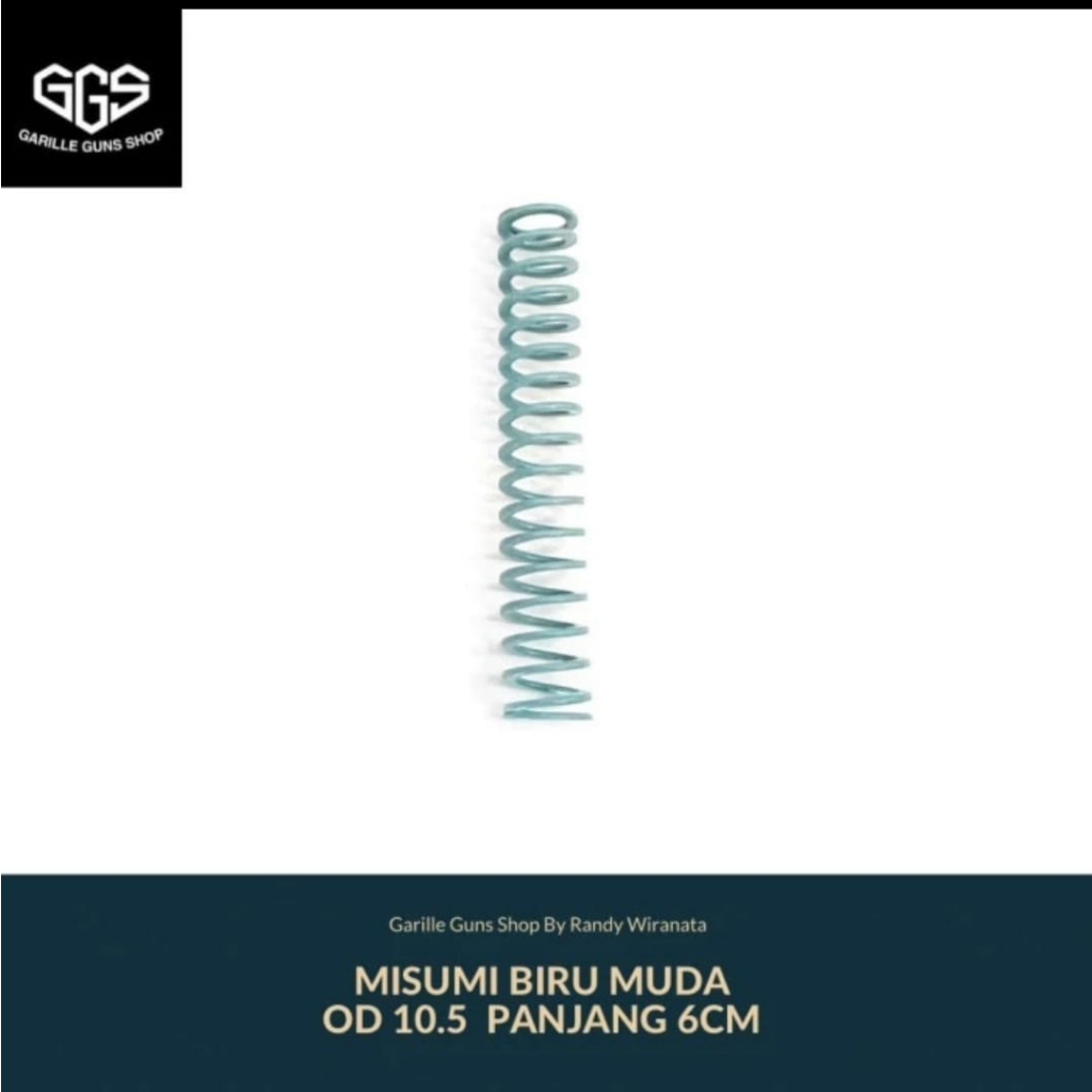 Jual Per Misumi Biru Muda Od 10.5mm Panjang 6cm I Misumi Japan | Shopee ...