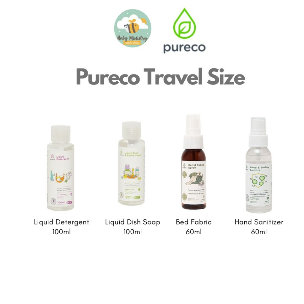 Jual Pureco Travel Size BABYMAX CLEANSER Detergent/ Sabun Cuci Botol ...