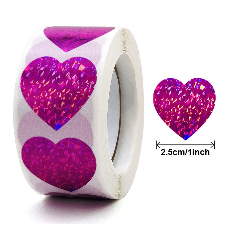 Jual Sticker Label Glitter Decoratif DIY Stiker Warna Warni Pelangi (1 ...