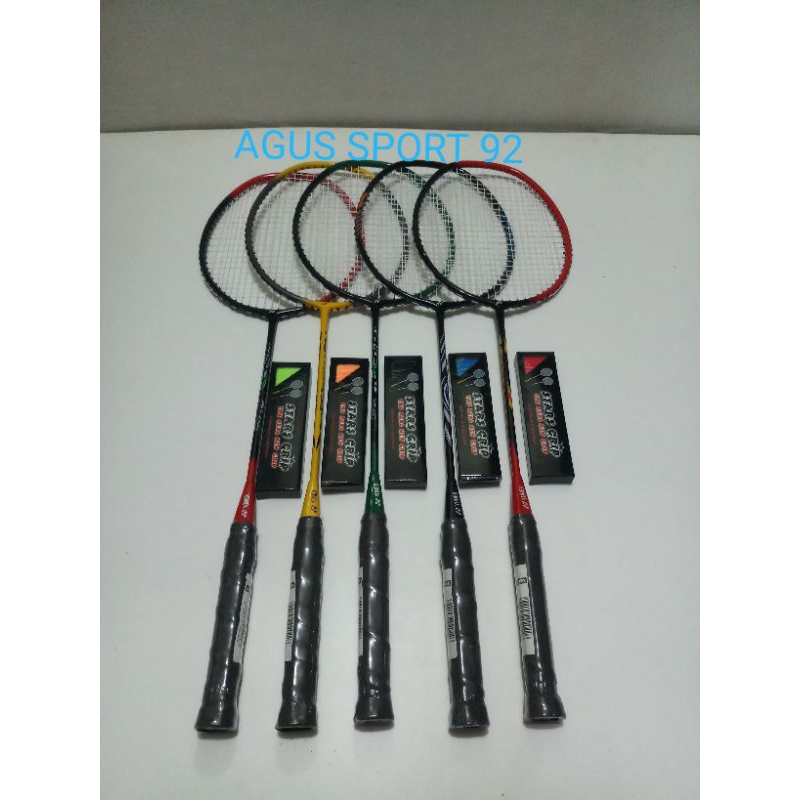 Jual Raket badminton murah siap pakai bonus grip | Shopee Indonesia