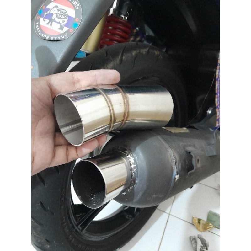 Jual MONCONG KNALPOT BAHAN KONDOMAN BAHAN BEBASAN STAINLESS ANTI KARAT ...