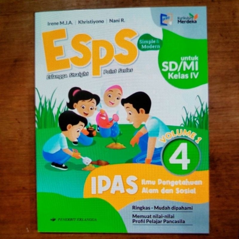 Jual Buku IPAS Erlangga SD Kelas 4 Volume 1 | Shopee Indonesia