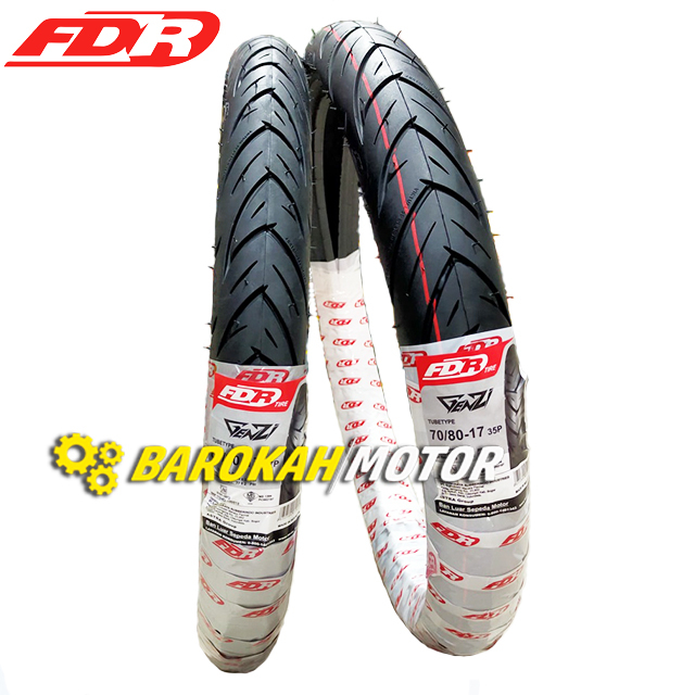 Jual BAN FDR GENZI 60/80 70/80 RING 17 BAN CACING TUBE TYPE | Shopee Indonesia