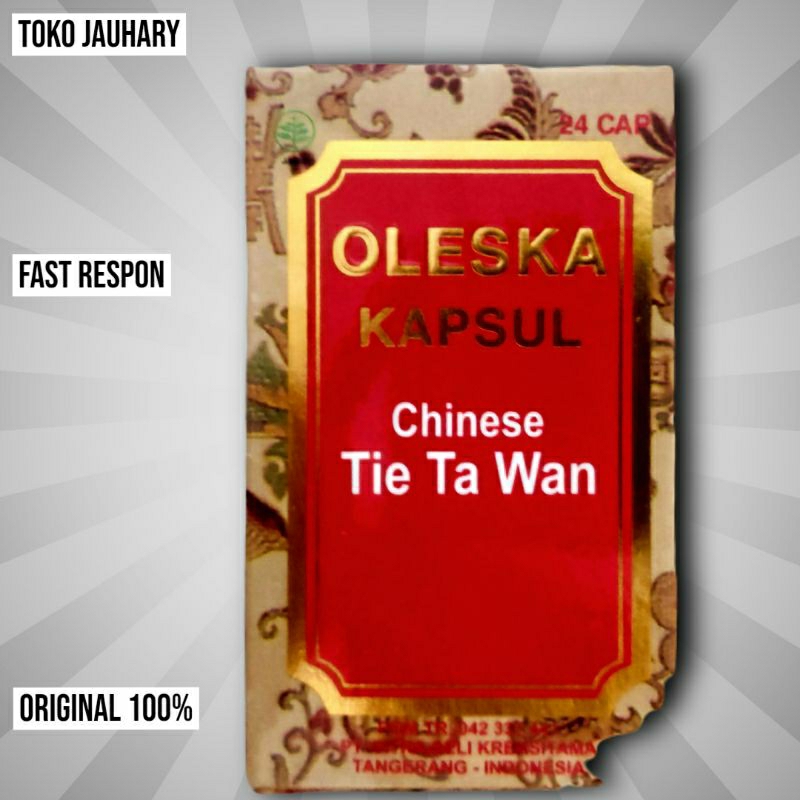 Jual TIEH TA WAN - OLESKA KAPSUL Original (Khusus obat luka dalam ...