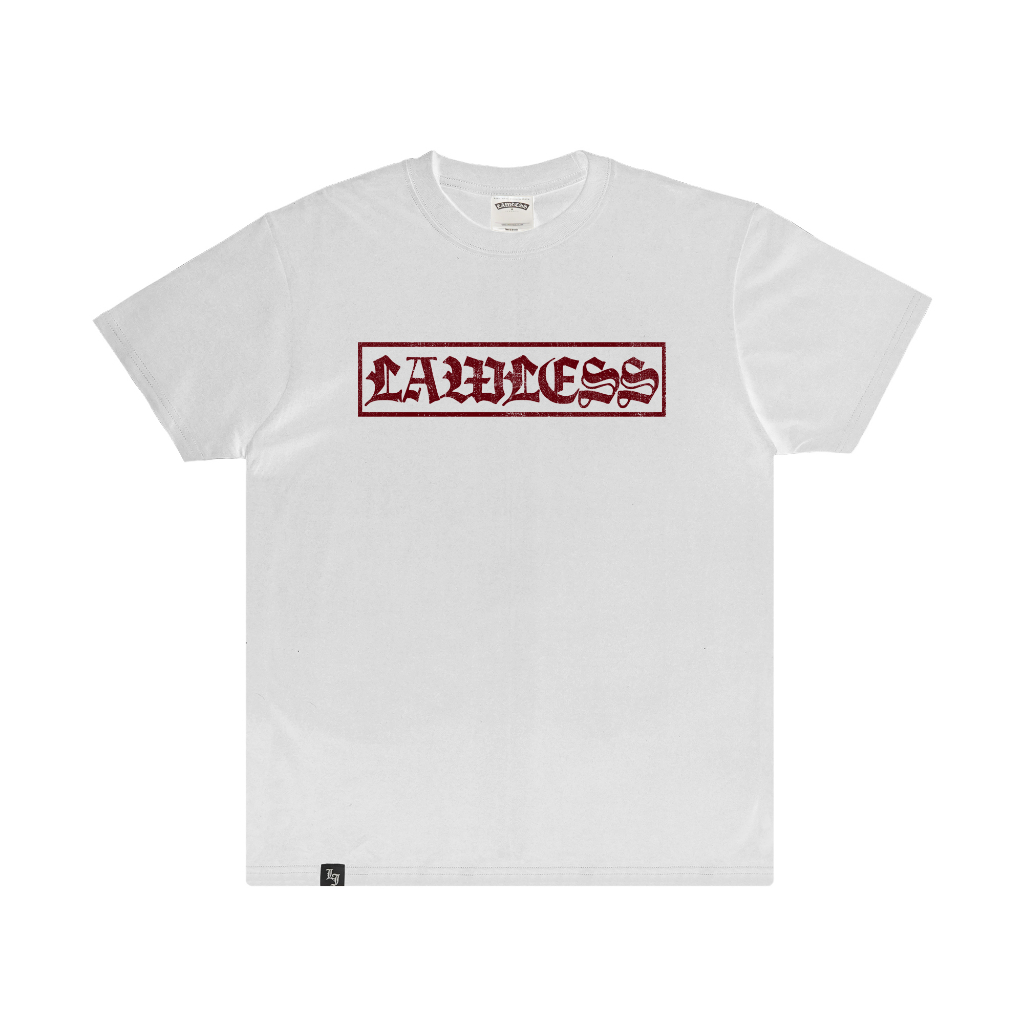 Jual BAJU KAOS LAWLESS – CORE SERIES DOOM LOGO WHITE | Shopee Indonesia