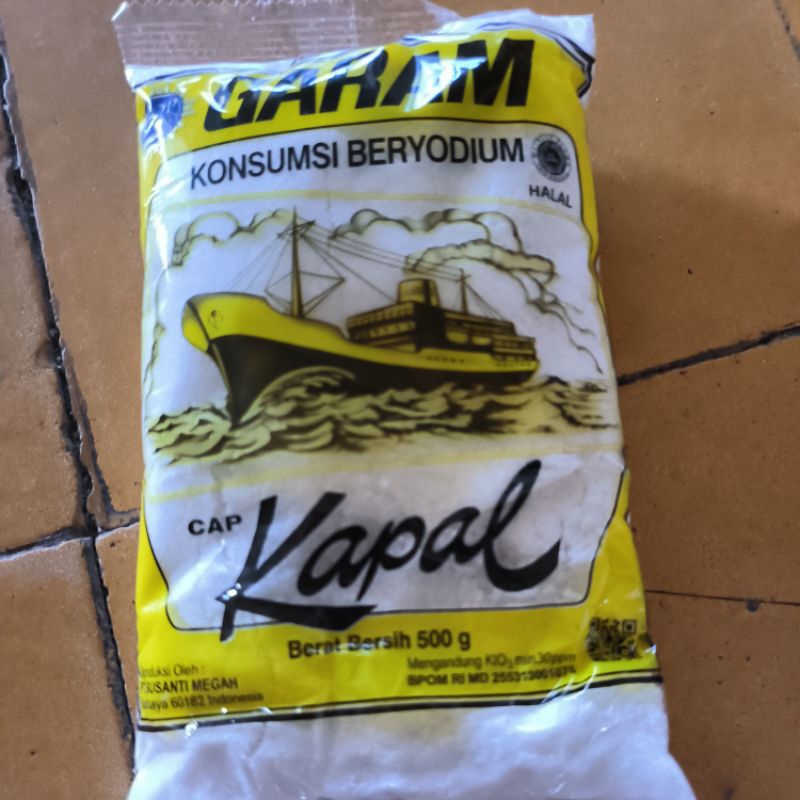 Jual garam 500gr (4pcs) | Shopee Indonesia