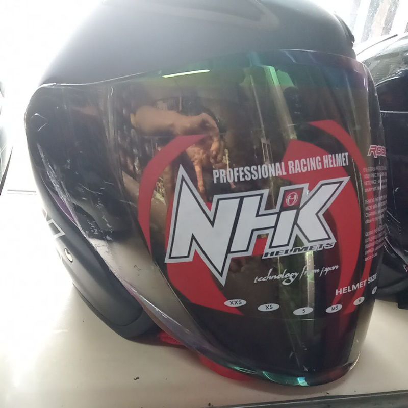 Jual visor helm nhk r6 original | Shopee Indonesia