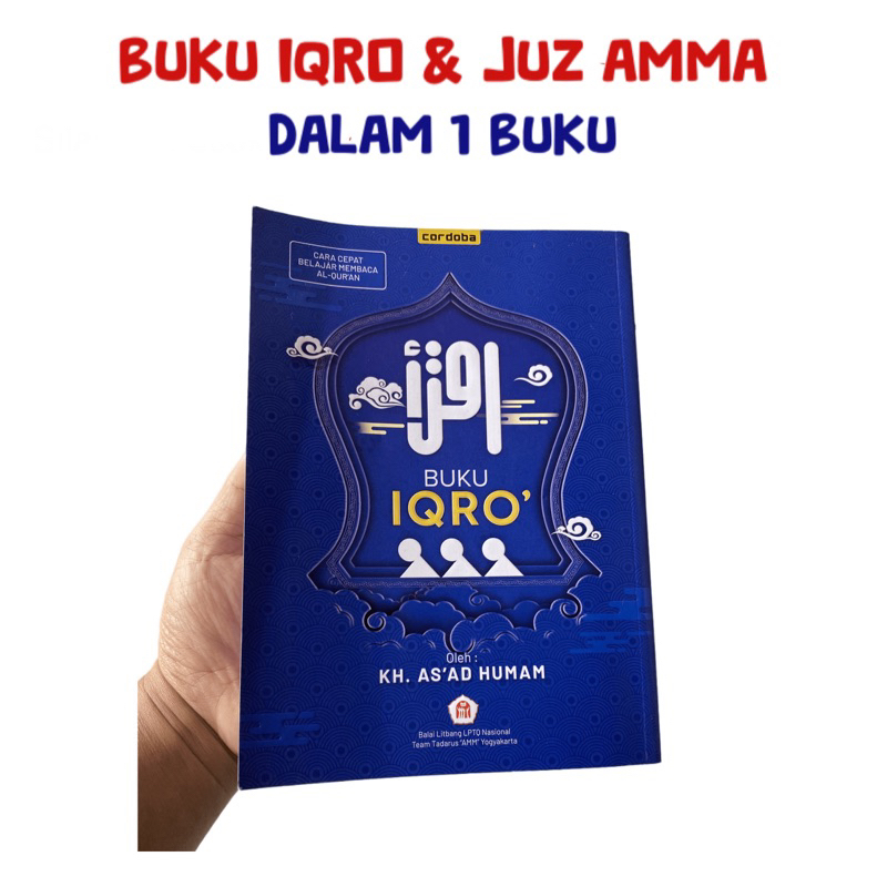 Jual Buku Iqro Iqra Anak + Juz Amma Dalam 1 Buku | Shopee Indonesia