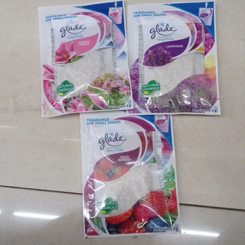 Jual Glade hang it fresh Natural Granule | Shopee Indonesia
