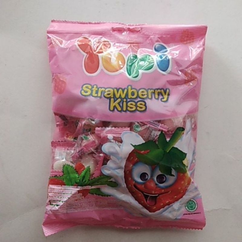 Jual Permen yupi rasa strawberry 120 g | Shopee Indonesia