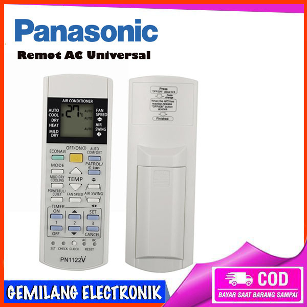 Jual Panasonic Remot AC Universal Original | Shopee Indonesia