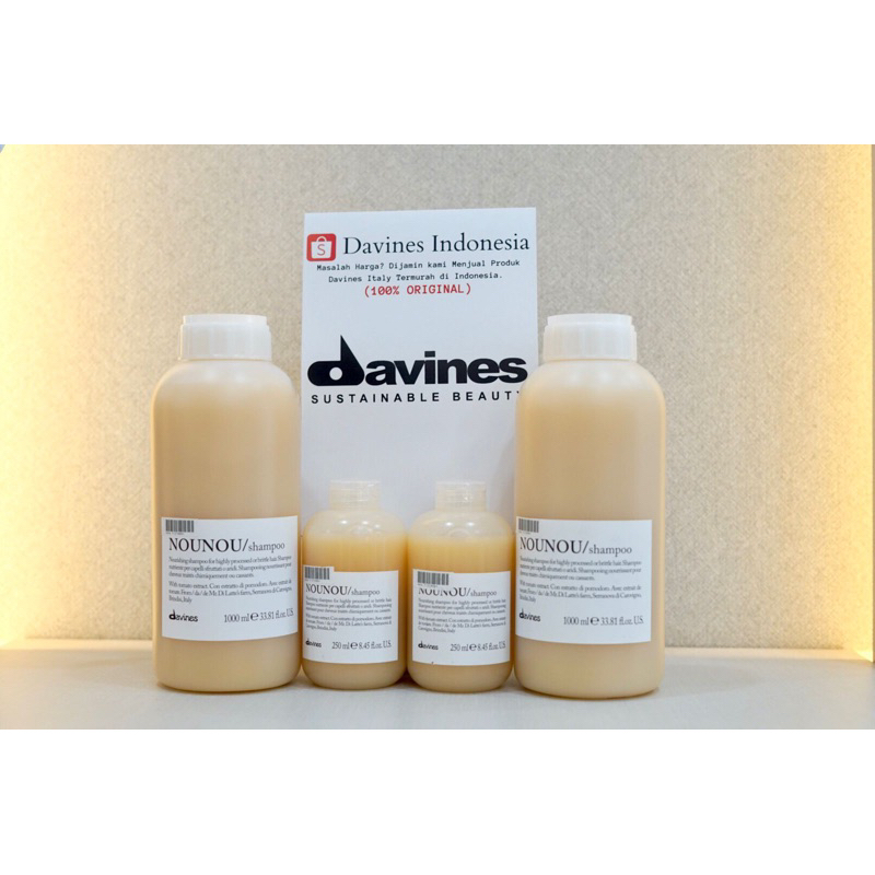 Jual Davines Nou-Nou Shampoo [250Ml/1000Ml] | Shopee Indonesia