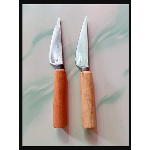 Jual pisau usus dapur kecil ujung melengkung 18cm ( 1pcs ) | pisau ...