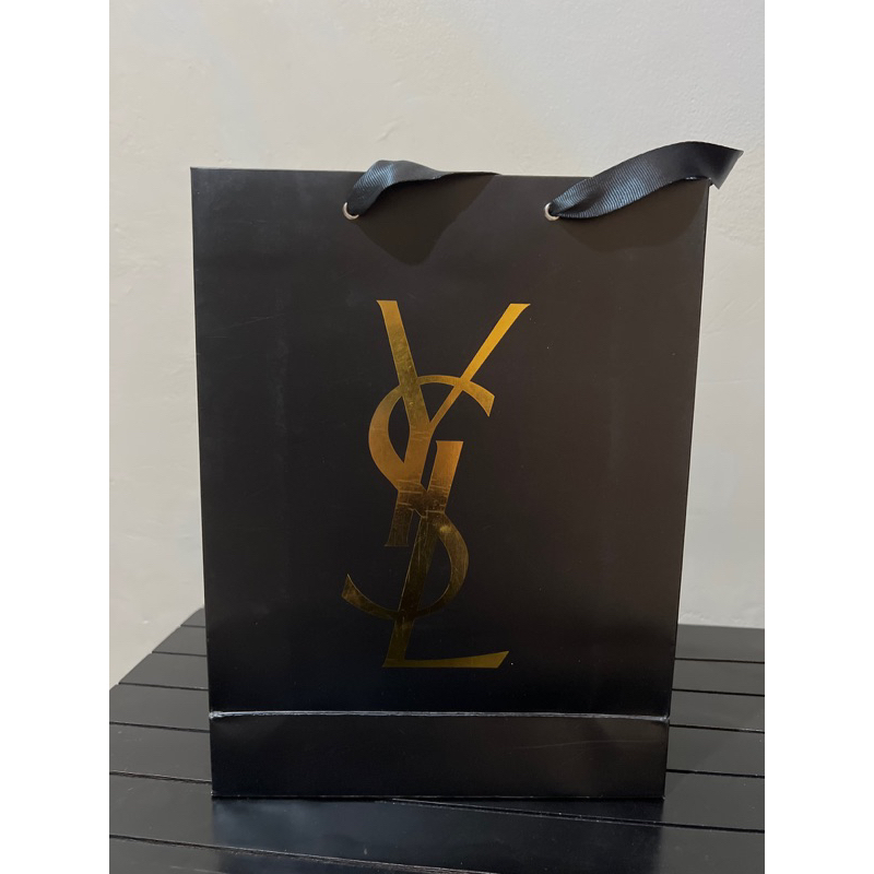 Jual Paper Bag ori YSL 25x33x9 | Shopee Indonesia