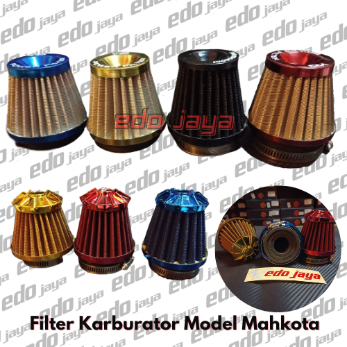 Jual Filter Karburator Saringan Udara Motor Variasi CNC Filter Karbu ...