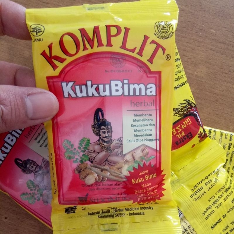 Jual Jamu Komplit Kuku Bima Sido Muncul 10 Sachet / Renceng | Shopee ...