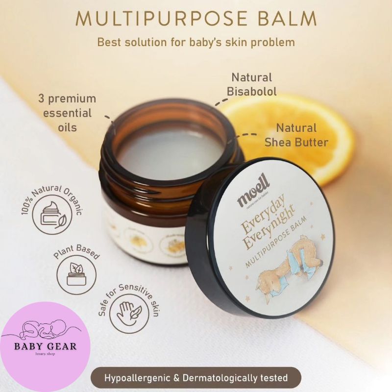 Jual moell multipurpose organic balm | Shopee Indonesia
