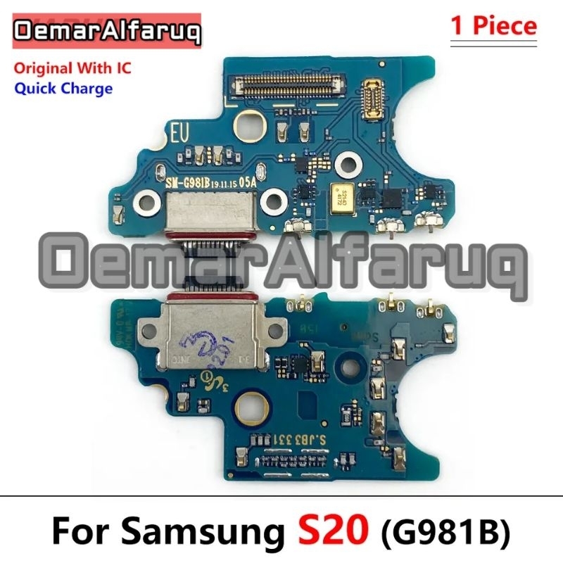 Jual Konektor Charger Papan Cas Samsung S20 G981B Original 100% full IC ...