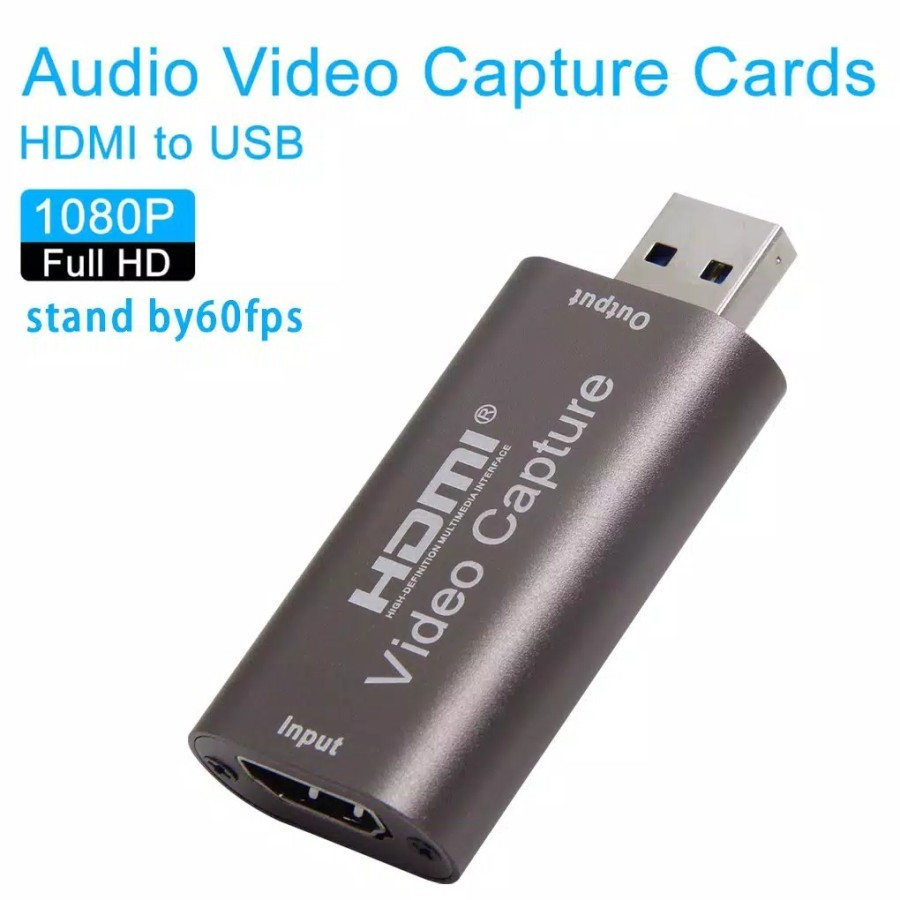 Jual HDMI Video Capture Card 60 FPS USB 3.0 max 4k | Shopee Indonesia