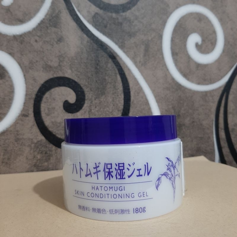 Jual [PRELOVED] HATOMUGI SKIN CONDITIONING GEL 180g ORIGINAL 100% (1X ...