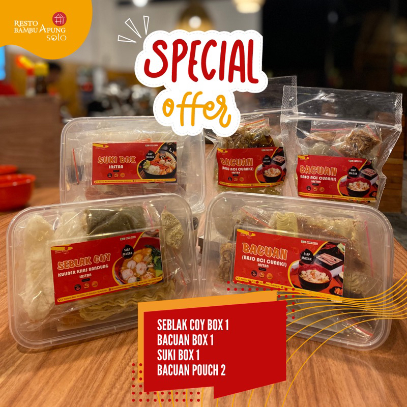 Jual Baso aci Box, suki Box dan Seblak Coy box | Shopee Indonesia