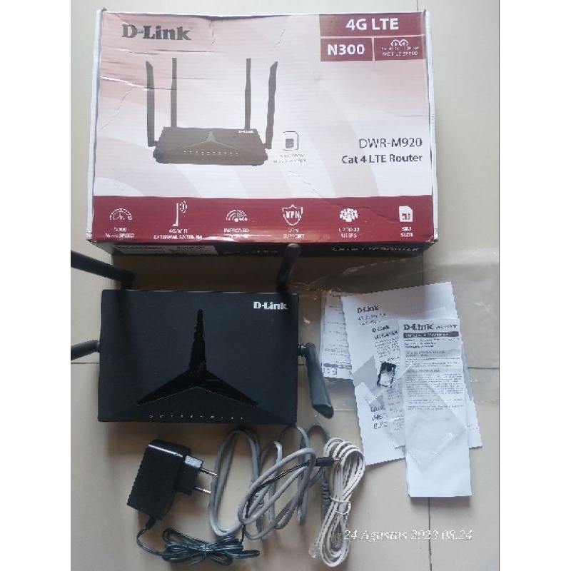 Jual D-LINK DWR-920 Wireless N300 4G LTE Modem router | Shopee Indonesia
