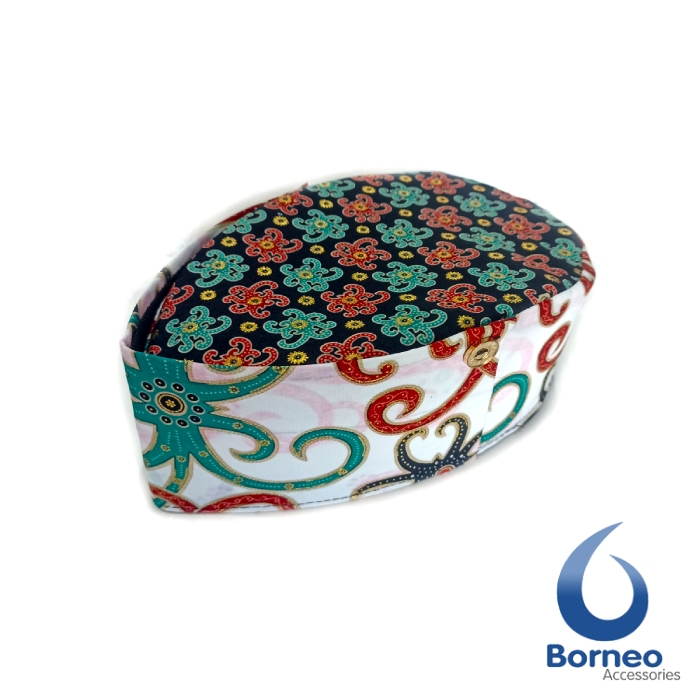 Jual Peci Kopiah Songkok Batik Kalimantan 01 | Shopee Indonesia