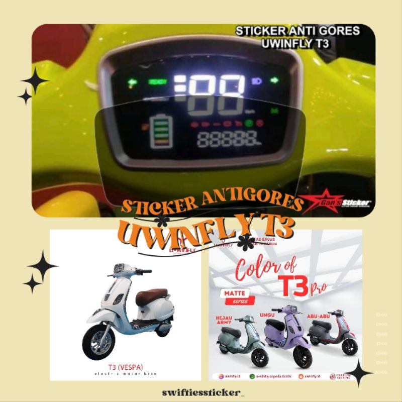 Jual (DAPAT TAMBAHAN STIKER GRATIS) Stiker/sticker anti gores motor ...