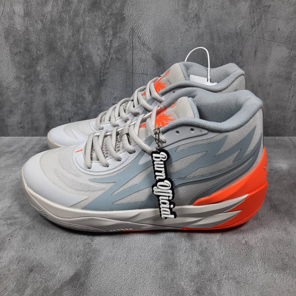 Jual Puma Lamelo Ball MB 02 Flare Gorange Ultra Orange | Shopee Indonesia