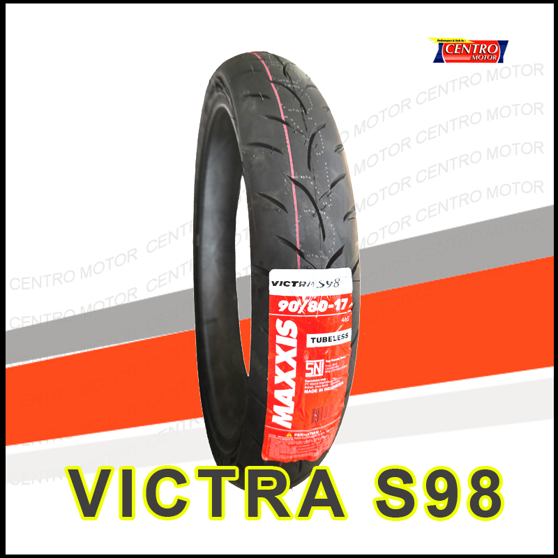 Jual MAXXIS VICTRA 90/80-17.Ban Tubeless Soft Compound.Cocok untuk ...