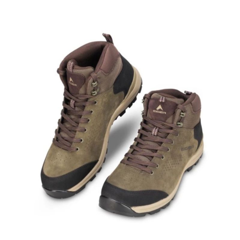 Jual SEPATU GUNUNG SEPATU HIKING EIGE R89 ORIGINAL WAGLERI MID SHOES ...
