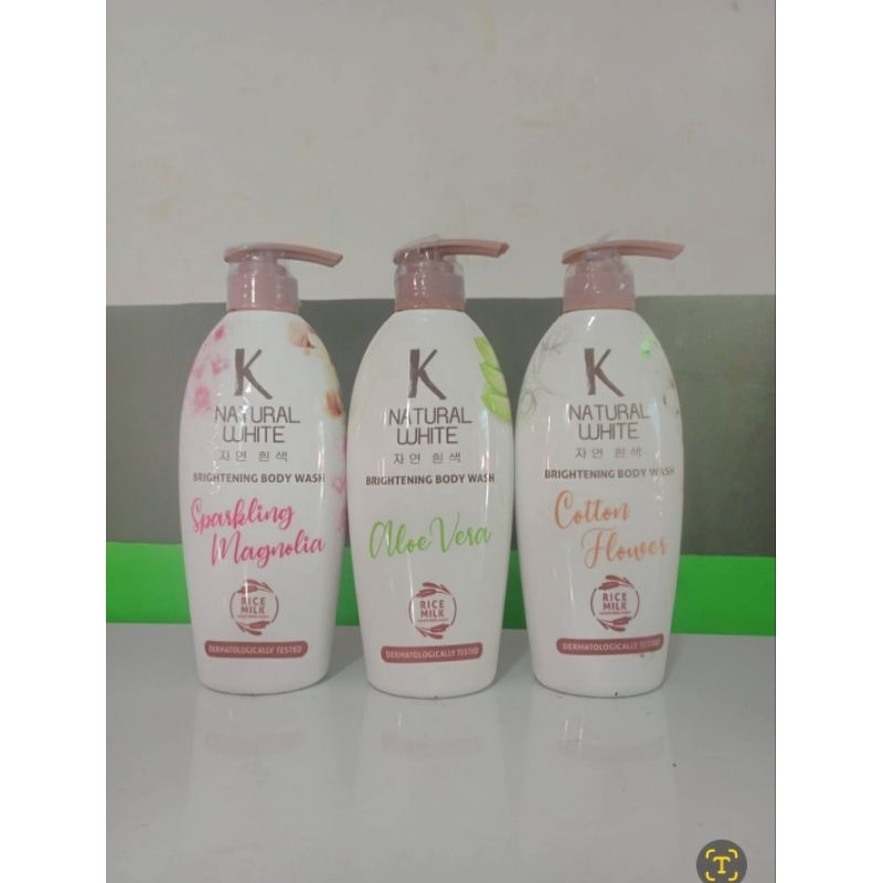 Jual K NATURAL BODY WASH/SABUN CAIR ISI 500ML | Shopee Indonesia