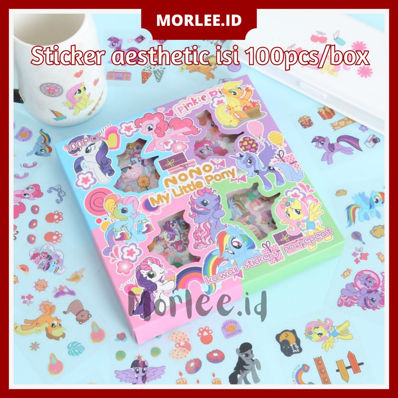 Jual Sticker MOMO MIXUE Rainbow Mix Warna Original / Stiker Korea Viral ...