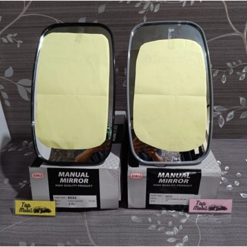 Jual Kaca spion Fuso Fighter Merk EMGI kode 8032 Warna HitamKode 8031 ...