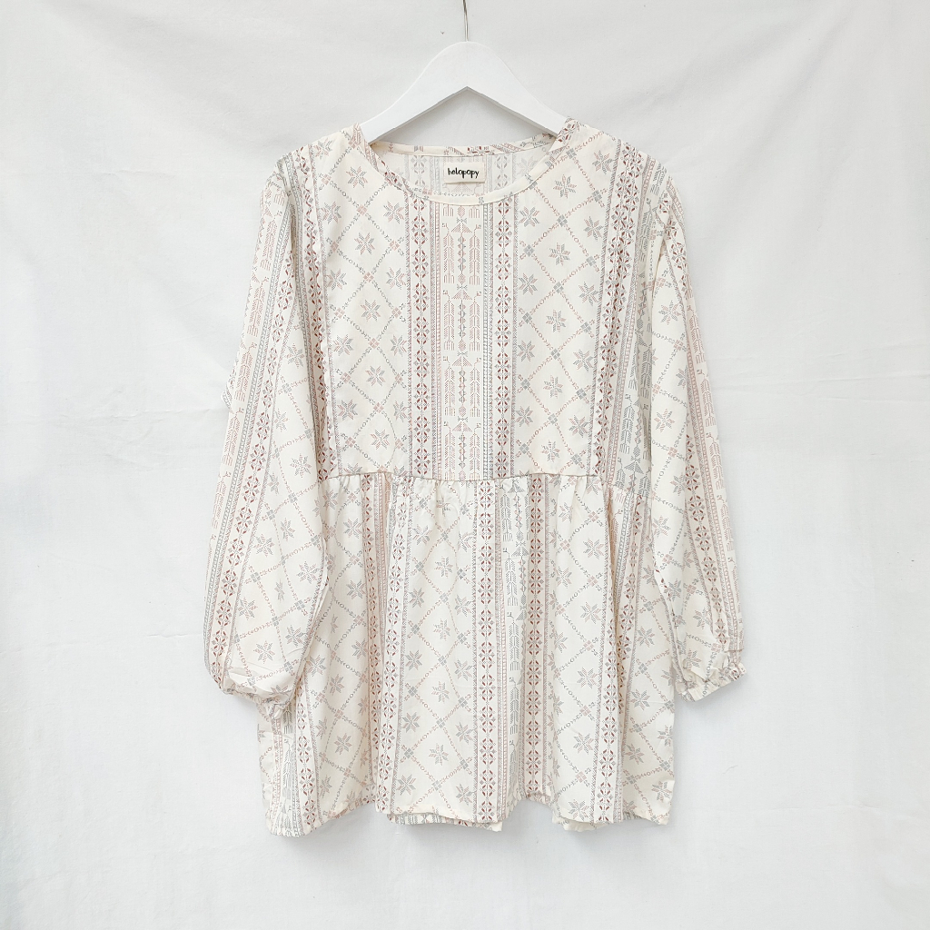 Jual Baju Menyusui Blouse Atasan Hamil Busui Bukaan Samping Kanan Kiri ...