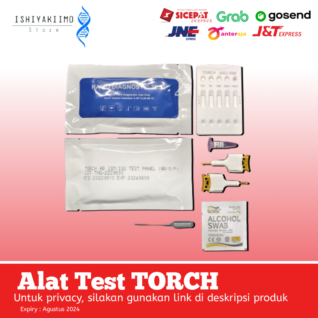Jual TORCH Test (Toxoplasma Rubella Cytomegalo CMV Herpes HSV) | Shopee ...