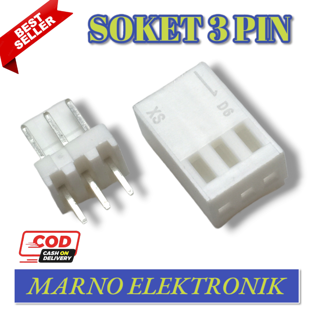 Jual SOKET 3PIN 3 PIN 2510 ASLI ORIGINAL ORI | Shopee Indonesia