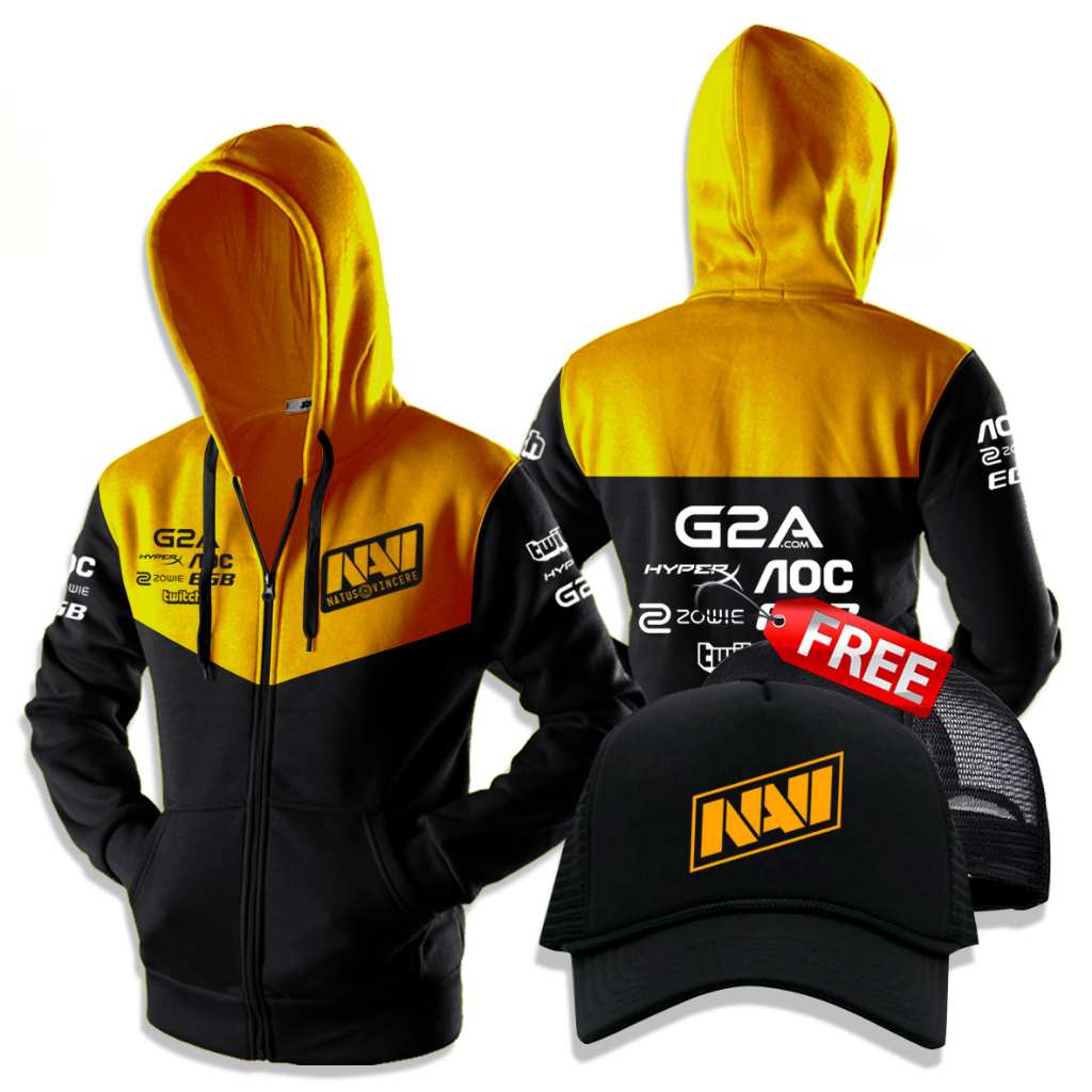 Jual Jaket Team Gaming Natus Vincere All Size - S M L XL XXL | Shopee ...